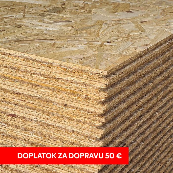 OSB dosky P+D s hrúbkou 30 mm - Rozmer 2500x625 mm | Stavbáreň.sk